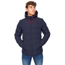 CrossHatch - "Kampleys" Steppjacke f&uuml;r Herren (Marineblau)