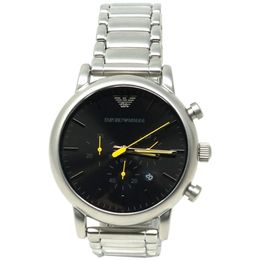 Emporio Armani AR11324 Luigi Chronograph Silber Uhr
