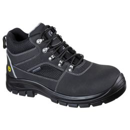 Skechers Herren Trophus Letic Memory Foam Leder Sicherheitsstiefel