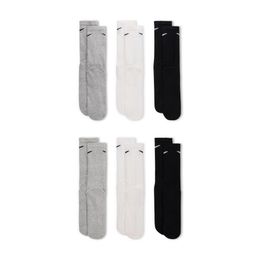 Funktionssocken Nike "U NK EVERYDAY CUSH CRW 6PR 132", Herren, Gr. XL (46/50), multi, color, Obermaterial: 69% Baumwolle, 28% Polyester, 2% Elasthan, 1% Nylon, Socken