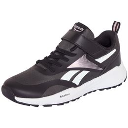 Laufschuh Reebok "ENERGEN RUN ELASTIC LACE & TOP STRAP", Kinder, Gr. 30, schwarz, frostedberry, grau6, Synthetik, Textil, Schuhe Laufschuh, f&uuml;r Kinder
