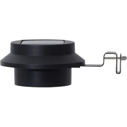 LED Solarleuchte "Solar-Wandlaterne Fency", schwarz, B:12cm H:6cm L:12cm T:16,5cm, Parforce Traditional Hunting, Leuchten, f&uuml;r Zaun oder Garten geeignet, D&auml;mmerungssensor