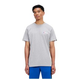 T-Shirt Berghaus "M Berghaus CLASS LOGO TEE", Herren, Gr. L, grau marl bc, Obermaterial: 100% Baumwolle, Shirts T-Shirt, moderne Passform, sportlicher Stil
