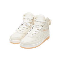 Trainingsschuh Ewing "Ewing Rebound by Ewing 33 HI Non Strap", Damen, Gr. 11, ecru, gardenia, mockorange, Leder, Schuhe