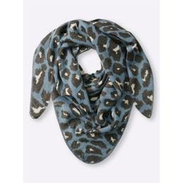 Heine Damen Tuch, Blau, T&uuml;cher & Schals, Material: Viskose