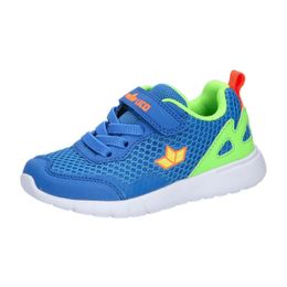 Klettschuh Lico "Freizeitschuh Taro VS", Kinder, Gr. 27, blau, Synthetik, Schuhe Klettschuh