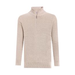Pullover Pullover Mit Halbem Rei&szlig;verschluss