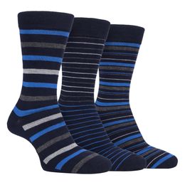 Farah 3er Pack Herren Streifen Bambus Anz Socks Weiche atmungsaktive Socken