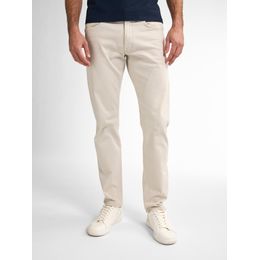 PETROL INDUSTRIES - Russel Colored Regular Tapered Fit Jeans Flamingobreeze Herren - Wei&szlig;