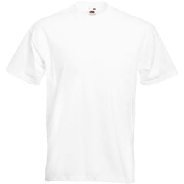 Fruit of the Loom Herren Super Premium Kurzarm T-Shirt mit Rundhalsausschnitt