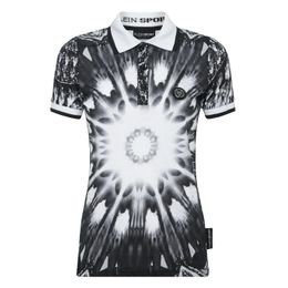 Plein Sport Poloshirt Optical Flower