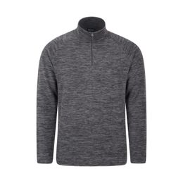 Mountain Warehouse Herren Snowdon II Fleece-Oberteil (Holzkohle)