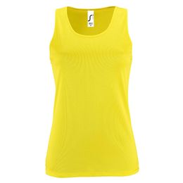 SOLS Damen Performance-Tanktop (Neongelb)