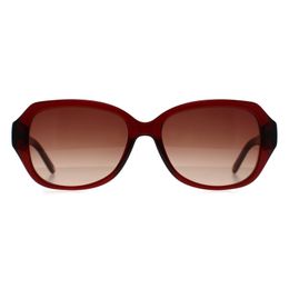 Ted Baker TB1606 Mae 204 burgundy Blumen rot braun Verlauf Sonnenbrille