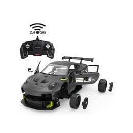 Jamara Porsche 911 GT2 RS Clubsport 25 1:18 grau 2,4 GHz Bausatz