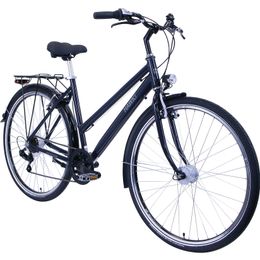 Hawk Citytrek Easy Lady Cityrad Damen 28 Zoll 51 cm Trapez - Anthrazit