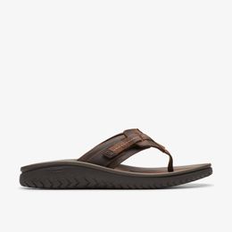 Clarks Wesley Sonnen Bienenwachslleder-Sandalen