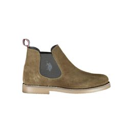 U.S. Polo Assn. Wildleder Chelsea-Stiefel im l&auml;ssigen Stil
