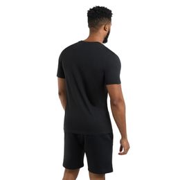 Umbro - T-Shirt f&uuml;r Herren (Schwarz/Burgfelsen)