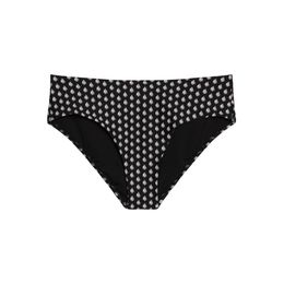 Marc O'Polo Marc O'Polo Damen Bikini-Hose Palm Border GeoBikini Slip, Bikini Unterteil, Bikinihose