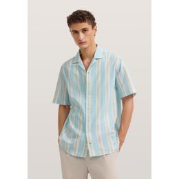 Bugatti Herren Kurzarm-Hemd Modern Fit aus reiner Baumwolle