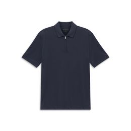 Bugatti Herren Poloshirt mit kurzem Rei&szlig;verschluss