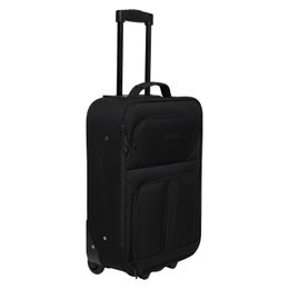 Mountain Warehouse - Koffer mit zwei R&auml;dern "Essentials" (Samtschwarz)
