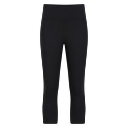 Mountain Warehouse Damen/Damen Blackout Capri Leggings mit hoher Taille (Schwarz)