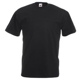 Fruit of the Loom Herren Kurzarm T-Shirt (Schwarz)