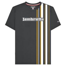 Lambretta - T-Shirt f&uuml;r Herren (Eisen/Gold)