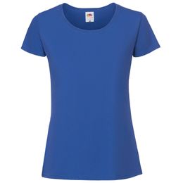 Fruit of the Loom Damen/Damen Ringspun Premium T-Shirt (Cobalt)