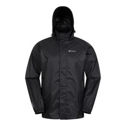Mountain Warehouse Herren Pakka II Wasserdichte Jacke (Schwarz)
