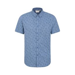 Mountain Warehouse - "Preston Illustration" Hemd f&uuml;r Herren (Blau)