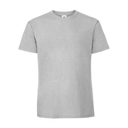 Fruit of the Loom Herren Iconic Premium Ringspun Baumwolle T-Shirt (Zink)
