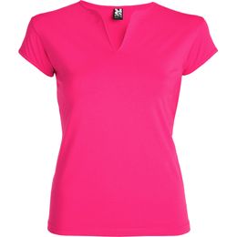 Roly - "Belice" T-Shirt f&uuml;r Damen (Rosette)