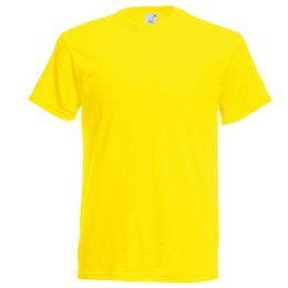 Screen Stars Fruit of the Loom Original Herren T-Shirt, Kurzarm (Gelb)