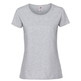 Fruit of the Loom Damen/Herren Ringspun Premium T-Shirt (Taupe Grau)