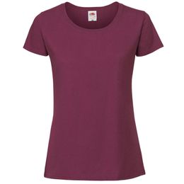 Fruit of the Loom Damen Premium T-Shirt (Stierblut)