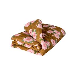 Rice Quiltdecke Floral Fiesta Rose aus Baumwolle 180 x 130 cm skandinavische Deko Online Shop