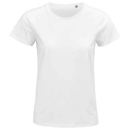 SOLS - "Pioneer" T-Shirt Baumwolle aus biologischem Anbau f&uuml;r Damen (Wei&szlig;)
