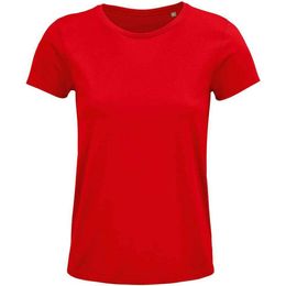 SOLS - "Crusader" T-Shirt f&uuml;r Damen (Rot)