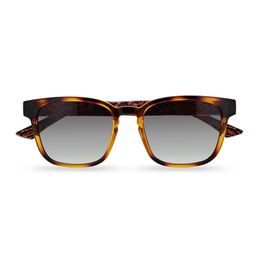 Ted Baker Rectangle Mens Polished Dark Tortoise Grey Gradient TB1635 Surf