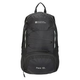 Mountain Warehouse Pace 12L-Rucksack (Schwarz)