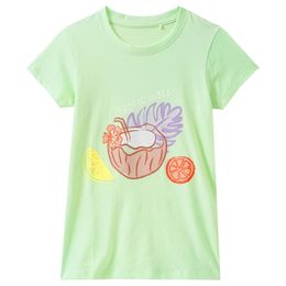Yigga M&auml;dchen T-Shirt mit Neon-Print