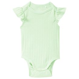 Topomini Baby Kurzarmbody mit Ajour-Struktur