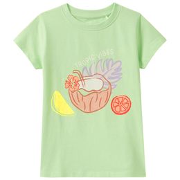 Topolino M&auml;dchen T-Shirt mit Neon-Print