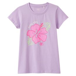 Yigga M&auml;dchen T-Shirt mit Neon-Print