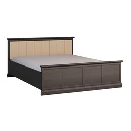 BETT 160/200 Toja Anthrazitfarbenes Holz