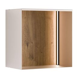METALLREGAL QUADRO mit LED Beleuchtung