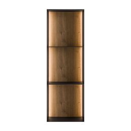 METALLREGAL QUADRO III mit LED-Beleuchtung
